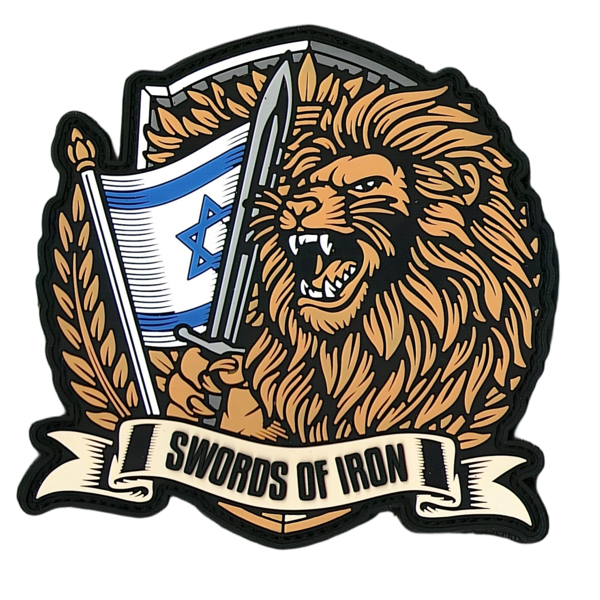 פאצ' "חרבות ברזל" SWORDS OF IRON – Zahal Tactical Israel