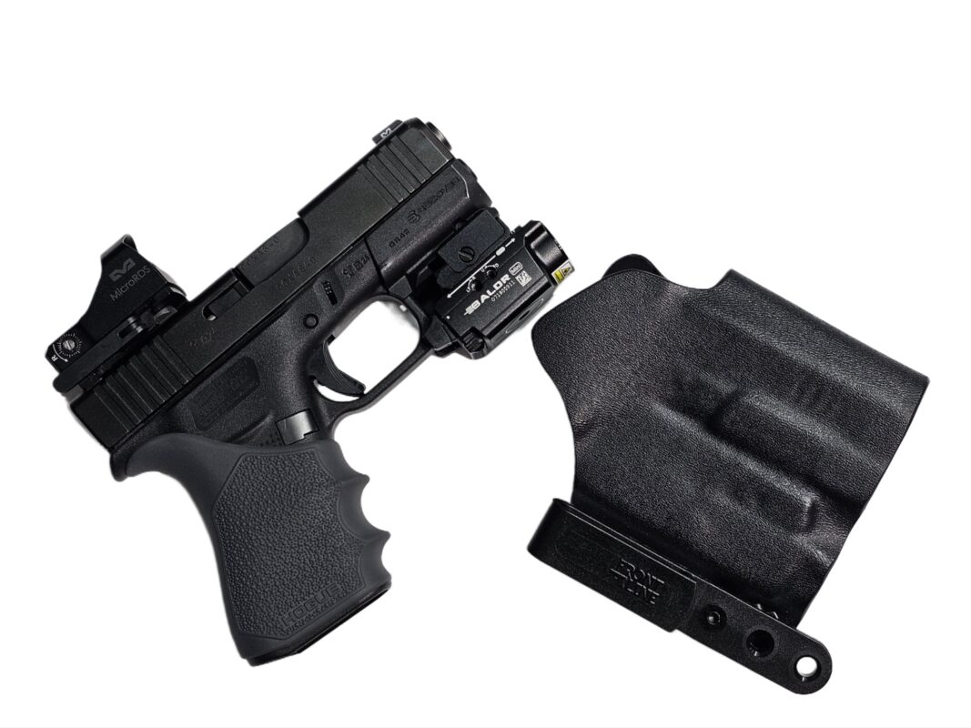 נרתיק פנימי לאקדח גלוק 43 עם פנס / לייזר מבית FRONT LINE - Zahal ...